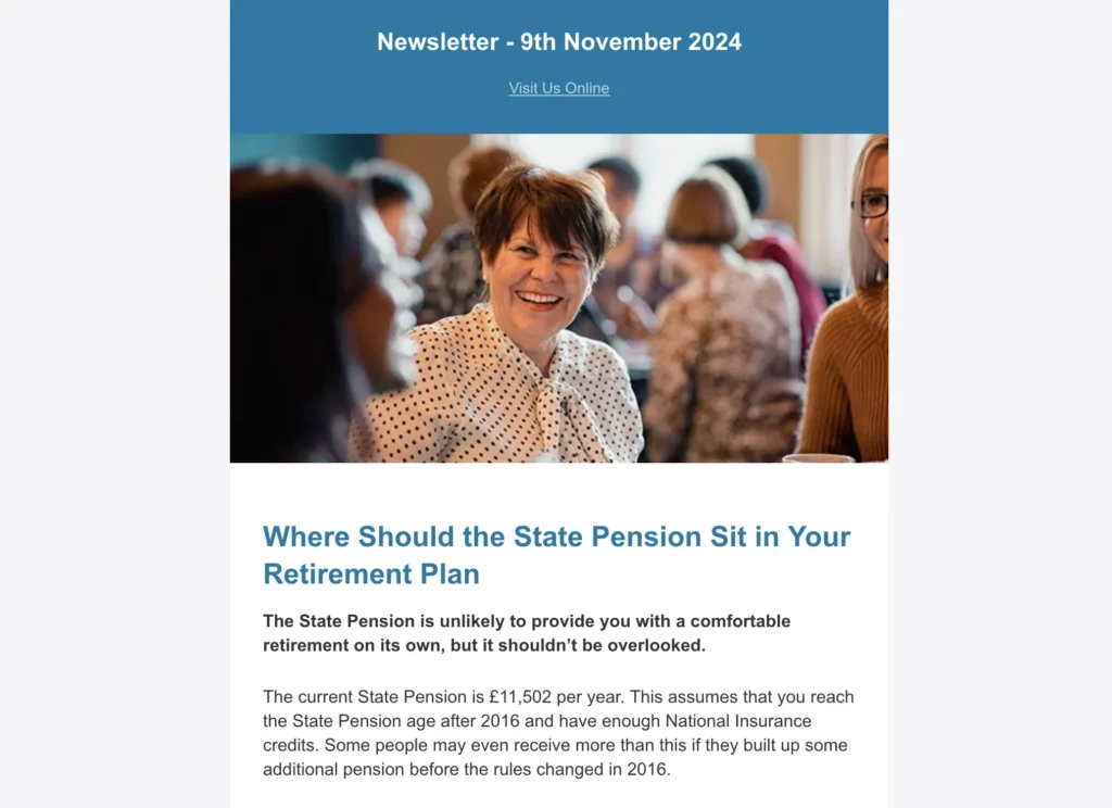 Why Every Financial Adviser Needs a Newsletter in 2025